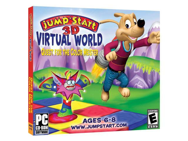 Knowledge Adventure JumpStart 3D Virtual World: Quest for the Color ...