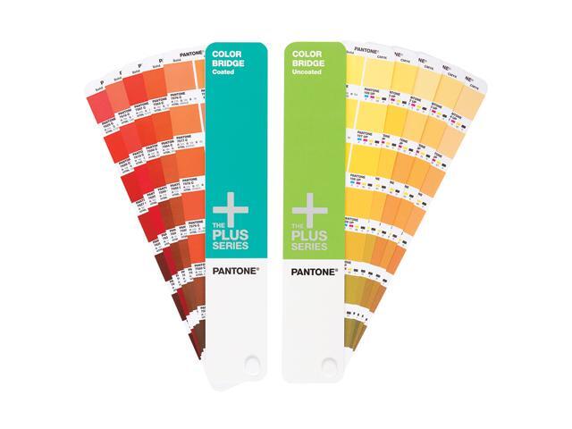 PANTONE PLUS SERIES COLOR BRIDGE Guides Coated & Uncoated Set and ...