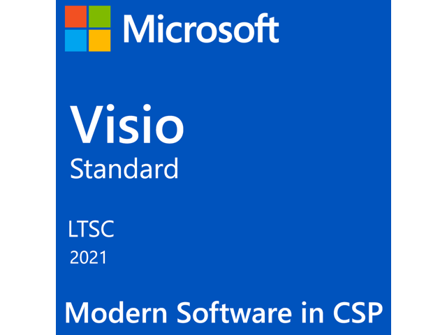 Microsoft Visio LTSC Standard 2021 | Modern Software in CSP | Perpetual ...