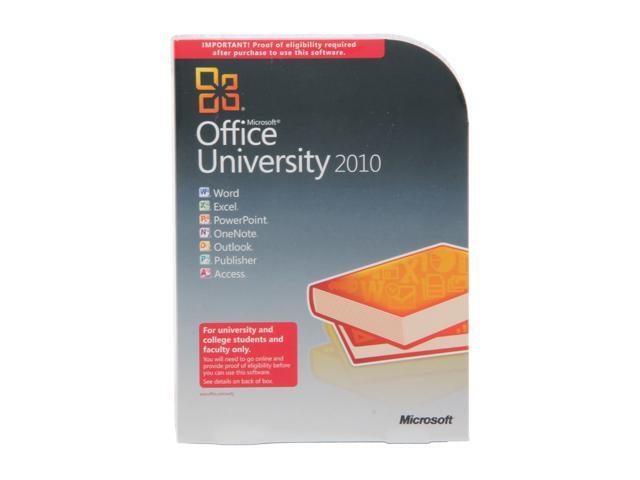 Microsoft Office University 2010 Academic Edition - Newegg.com