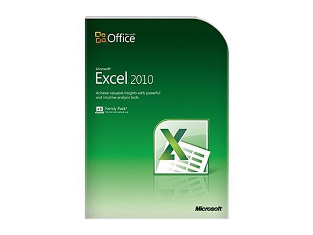 Office Excel Home and Student 2010 - 3 PC - Download - Newegg.com