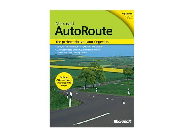 Microsoft AutoRoute Intl North America & Euro Only 2013 - Newegg.com