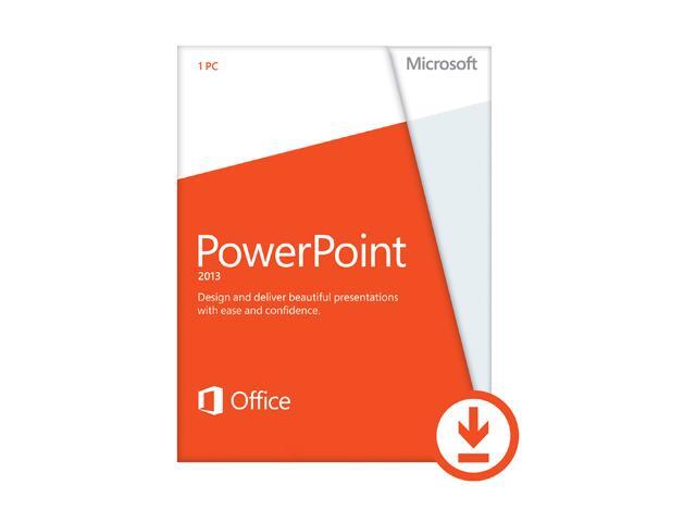 Microsoft PowerPoint 2013 - Download - 1 PC - Newegg.com