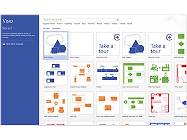 Microsoft Visio Standard 2013 - Download - 1 PC - Newegg.com
