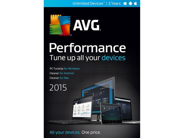 AVG Performance 2015 - Unlimited Devices / 2 Years - Newegg.com