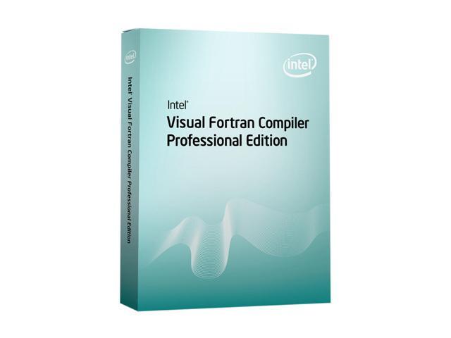 Intel Visual Fortran 11.1 Professional IMSL for Windows Box 1S After ...