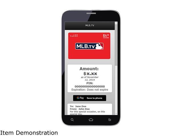 MLB TV 30 Days Subscription Gift Card (Email Delivery) - Newegg.com