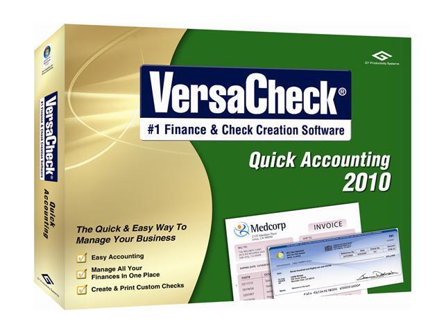 VersaCheck VersaCheck Quick Accounting 2010 (Single-User License ...
