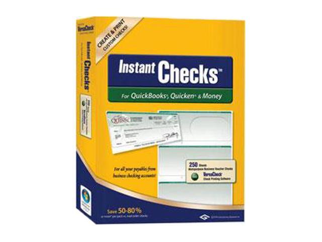 VersaCheck Instant Checks – For QuickBooks, Quicken, & Money - Form ...
