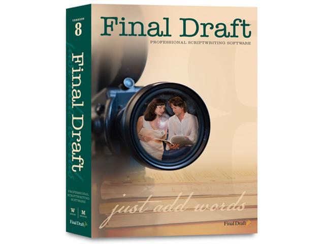 Final Draft Final Draft Version 8 - Newegg.com