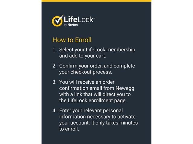 LifeLock Standard Identity Theft Protection 30-Day Free Trial - Newegg.com