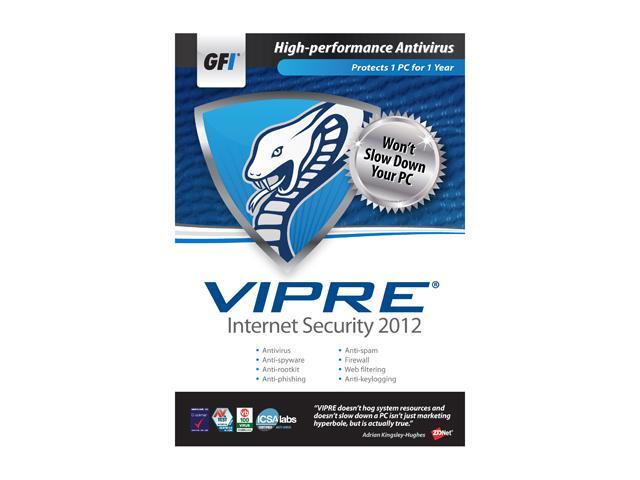 VIPRE Internet Security 2012 - 1 PC - Newegg.com