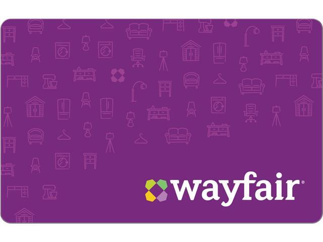 Wayfair $25 Gift Card (Email Delivery) - Newegg.com