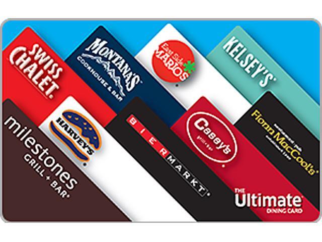 The Ultimate Dining Card $10 Gift Card (Email Delivery) - Newegg.ca