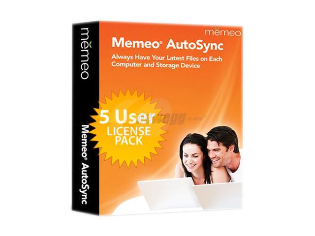 memeo Autosync Windows 5 PC's - Newegg.com