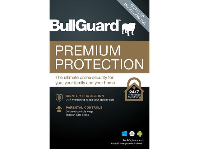 BullGuard Premium Protection, 10 Devices 1 Year, PC/Mac Download ...
