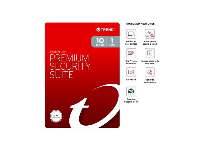 Trend Micro Premium Security Suite 10 Devices / 1 Year - Download ...
