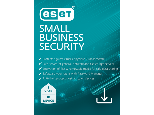 ESET ESET Small Business Security - 10 Devices/ 1 Year Download ...