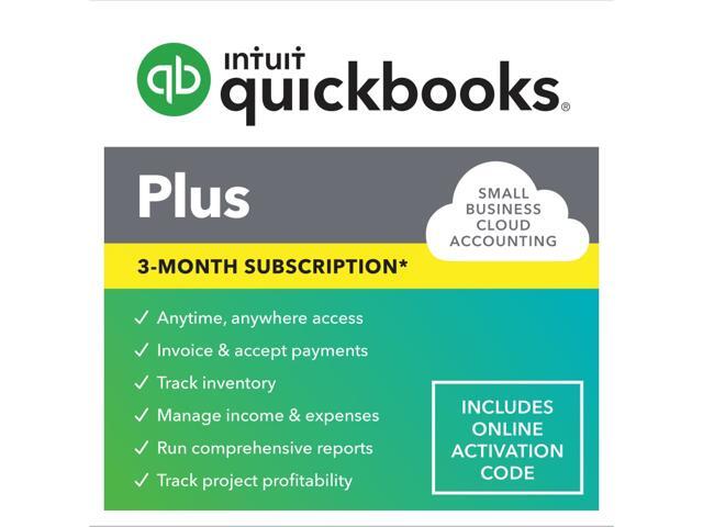 QuickBooks Online Plus - 5 Users / 3 Month - New Subscriber Only ...