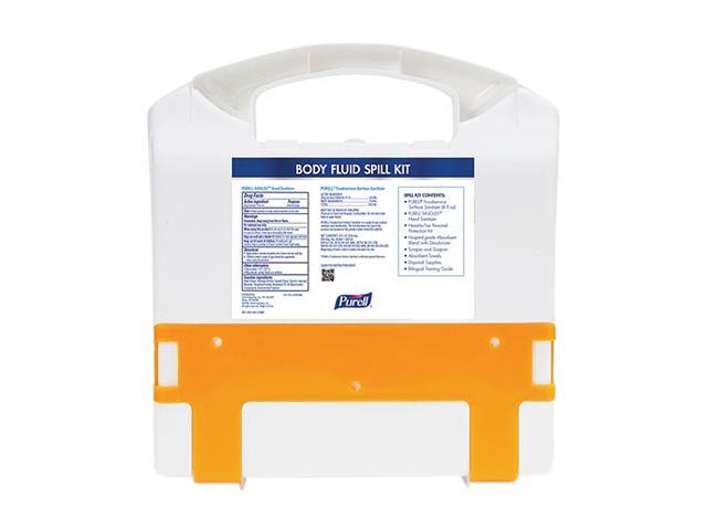 PURELL Body Fluid Spill Kit in Clam Shell Carrier, 2 Spill Kit Uses per ...
