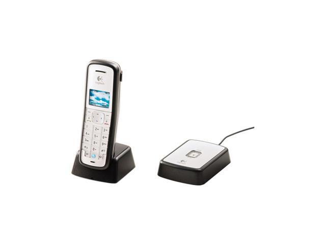 Logitech 980590-0403 Cordless Internet Handset - Newegg.com