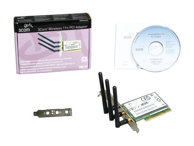 3com 3CRPCIN175 PCI Wireless Adapter - Newegg.com