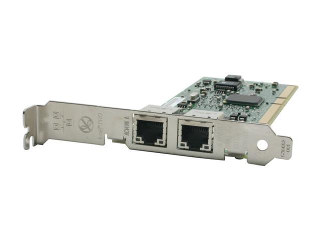 Intel PWLA8492MT PCI/PCI-X PRO/1000 Dual Port Server Adapter - Newegg.com