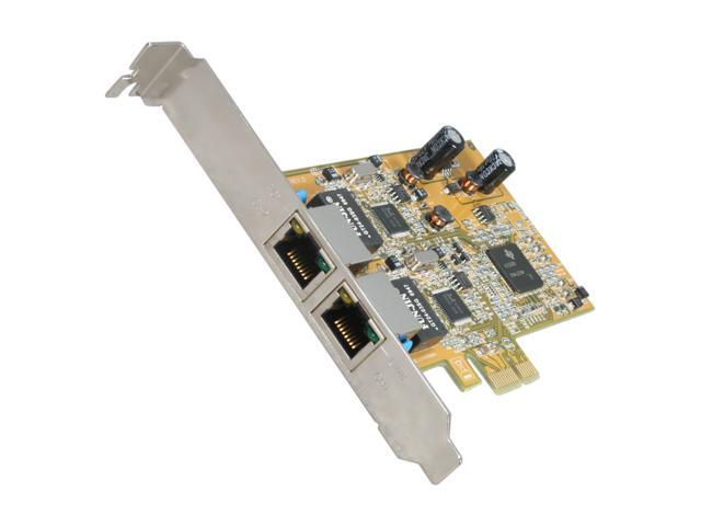 StarTech ST1000SPEXDP Dual Port Gigabit Network Server Adapter NIC Card ...