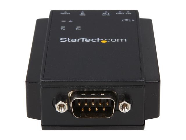 StarTech.com NETRS232 1 Port RS-232 Serial to IP Ethernet Device Server - DIN Rail Mountable ...