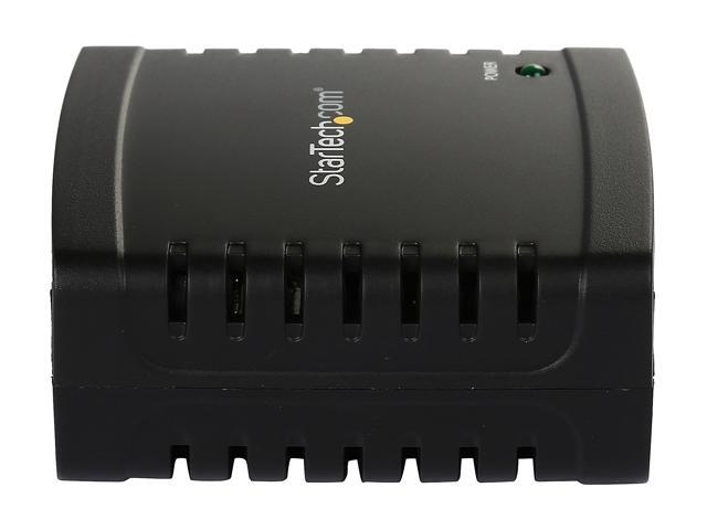 STARTECH PM1115U2 10/100 Mbps Ethernet to USB 2.0 Network LPR Print ...