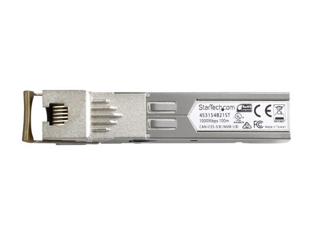 StarTech.com 453154B21ST HP 453154-B21 Compatible SFP Module - 1000BASE-T RJ45 Copper ...