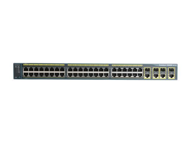 CISCO WS-C2960G-48TC-L 1000Mbps Switch 44 Ethernet port - Newegg.com