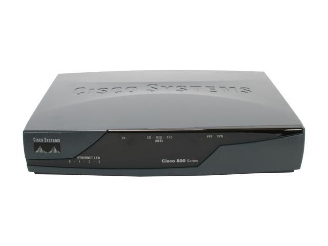 CISCO CISCO877-SEC-K9 10/100Mbps ADSL Security Bundle /w PLUS Feature ...