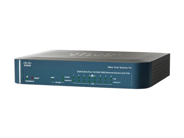 CISCO ESW-540-8P-K9 Switch with PoE - Newegg.ca