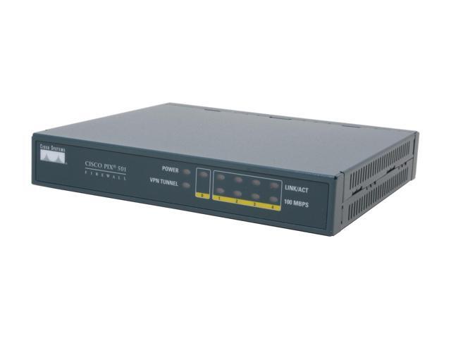 CISCO PIX-501-50-BUN-K9 Wired PIX 501 50-user bundle - Newegg.com