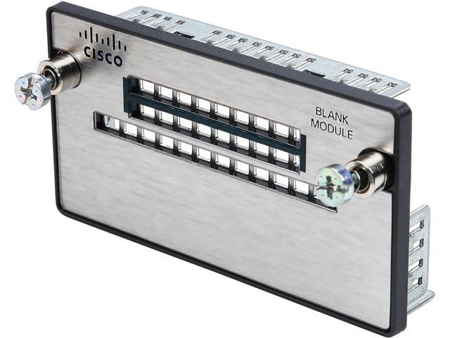 Cisco C3KX-NM-BLANK= Network Module Blank Spare - Newegg.com