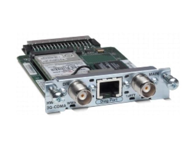 CISCO HWIC-3G-CDMA-V= 3G wireless WAN HWIC supporting 1xRTT and EVDO ...