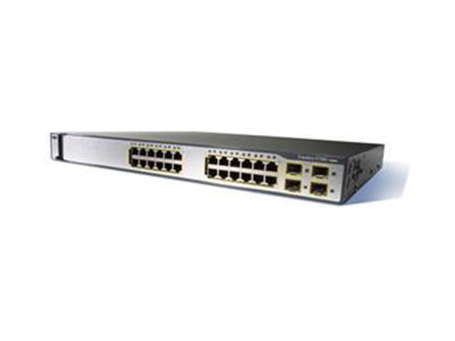CISCO Catalyst 3750 Series WS-C3750G-24T-S Switch - Newegg.com