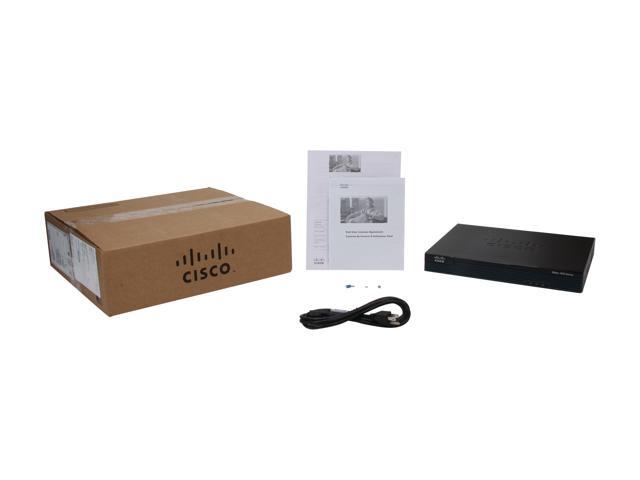 CISCO 1900 CISCO1921/K9 10/100/1000Mbps 1921 Multi Service Router - 2 ...