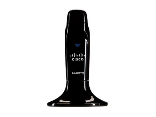 CISCO WUSB600N-BP IEEE 802.11n (draft) USB 2.0 Wireless Adapter ...