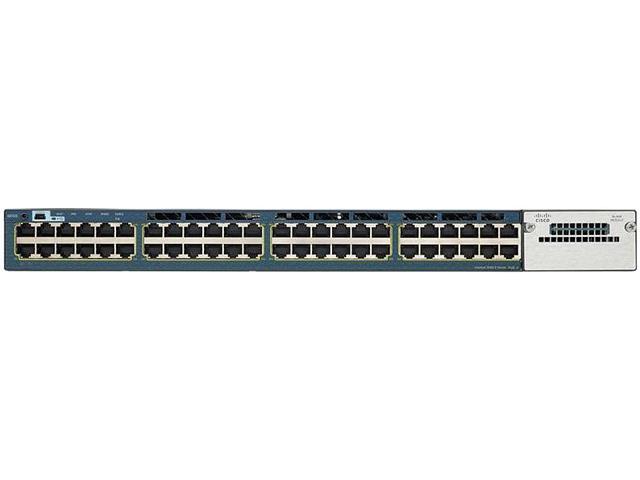 CISCO Catalyst 3560-X WS-C3560X-48PF-S Layer 3 Switch - 48 Port - 1 ...