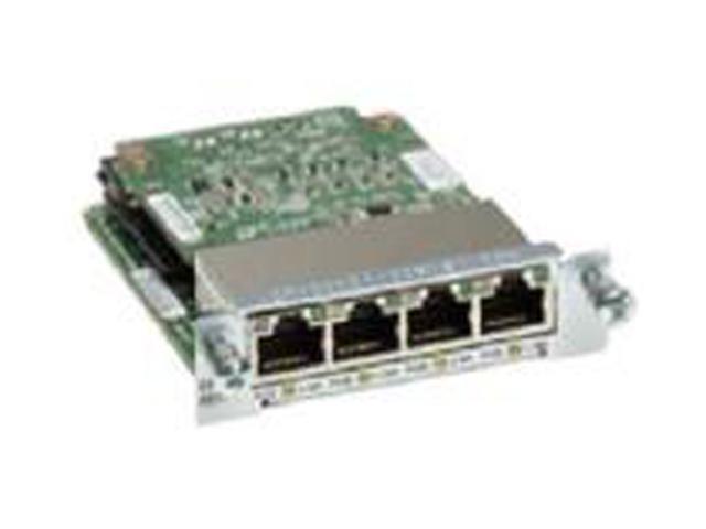 Cisco EHWIC-4ESG= 4-Port Gigabit Ethernet Enhanced High-Speed WAN ...
