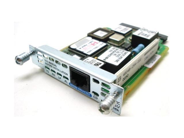 Cisco WIC-1DSU-56K4= 1-Port 4-Wire 56Kbps Dsu/Csu Wan Interface Card ...