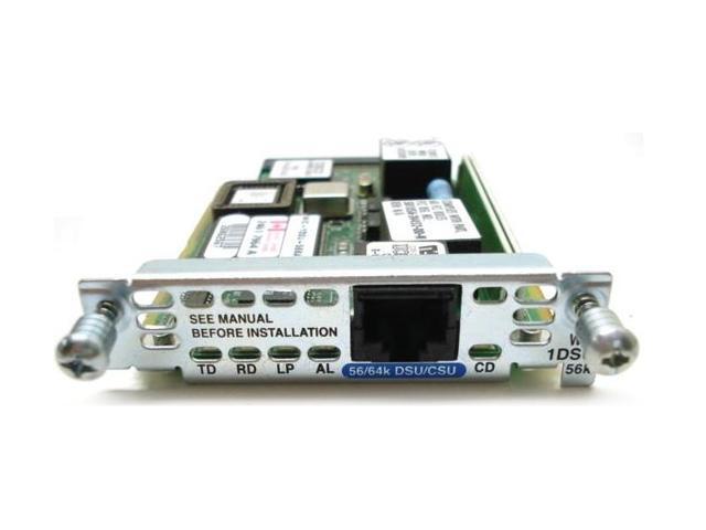 Cisco WIC-1DSU-56K4= 1-Port 4-Wire 56Kbps Dsu/Csu Wan Interface Card ...