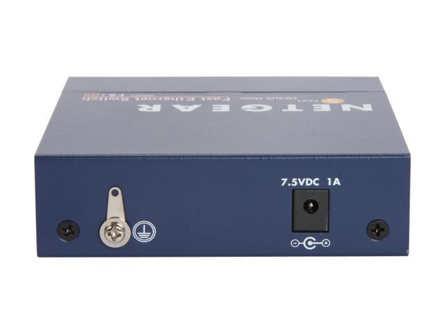 NETGEAR 5-Port Fast Ethernet 10/100 Unmanaged Switch (FS105NA) - Newegg.ca