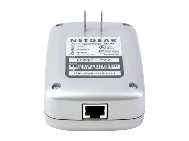 NETGEAR XE102US Wall-Plugged Ethernet Bridge - Newegg.com