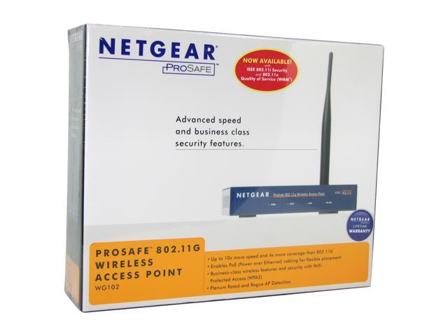 NETGEAR WG102 802.11g Wireless Access Point - Newegg.com