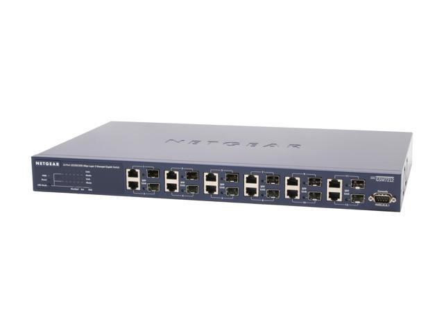 NETGEAR ProSafe GSM7212 Gigabit Managed Switch with Jumbo Frame Support ...