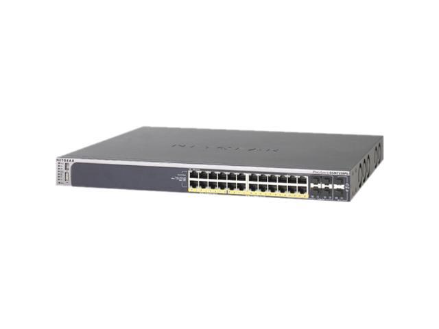 NETGEAR ProSAFE 28-Port Gigabit POE+ Managed Switch Layer 2+ With ...