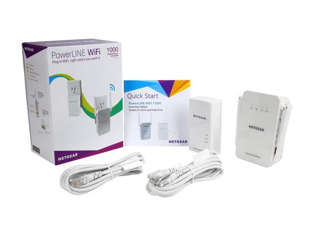 NETGEAR PowerLINE 1000 Mbps WiFi, 802.11ac, 1 Gigabit Port - Essentials ...